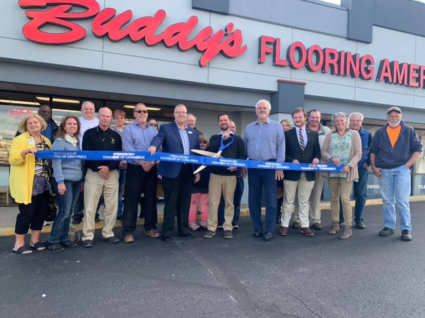 Buddy’s Flooring America Hosts Grand Re-Opening & Ribbon Cutting ...