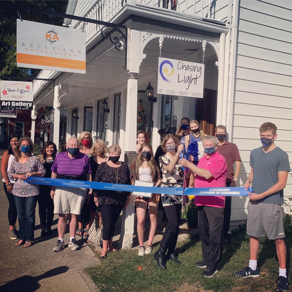 Chasing Light Art Studio & Gallery Celebrates Grand Opening & Ribbon ...